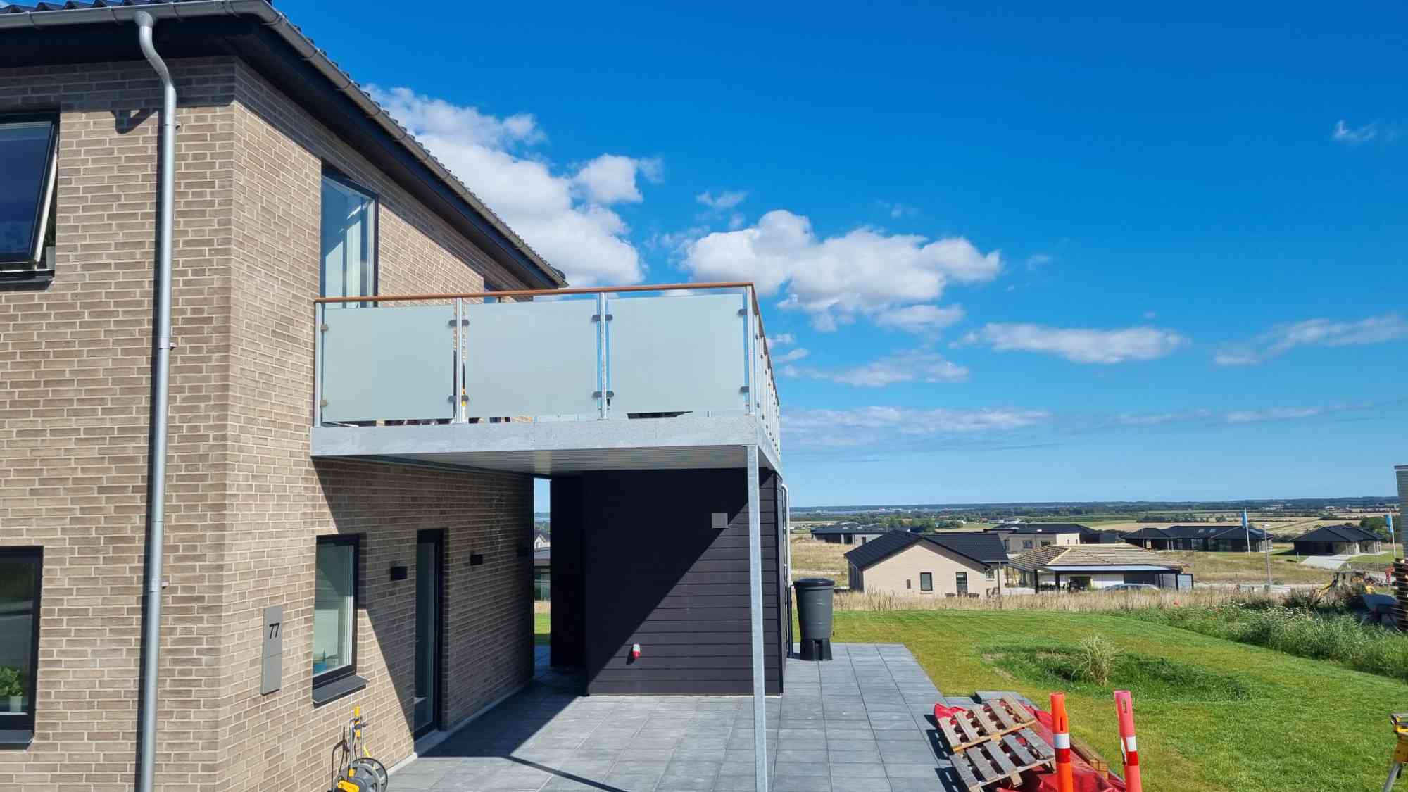 Altan med glasværn - Altaner