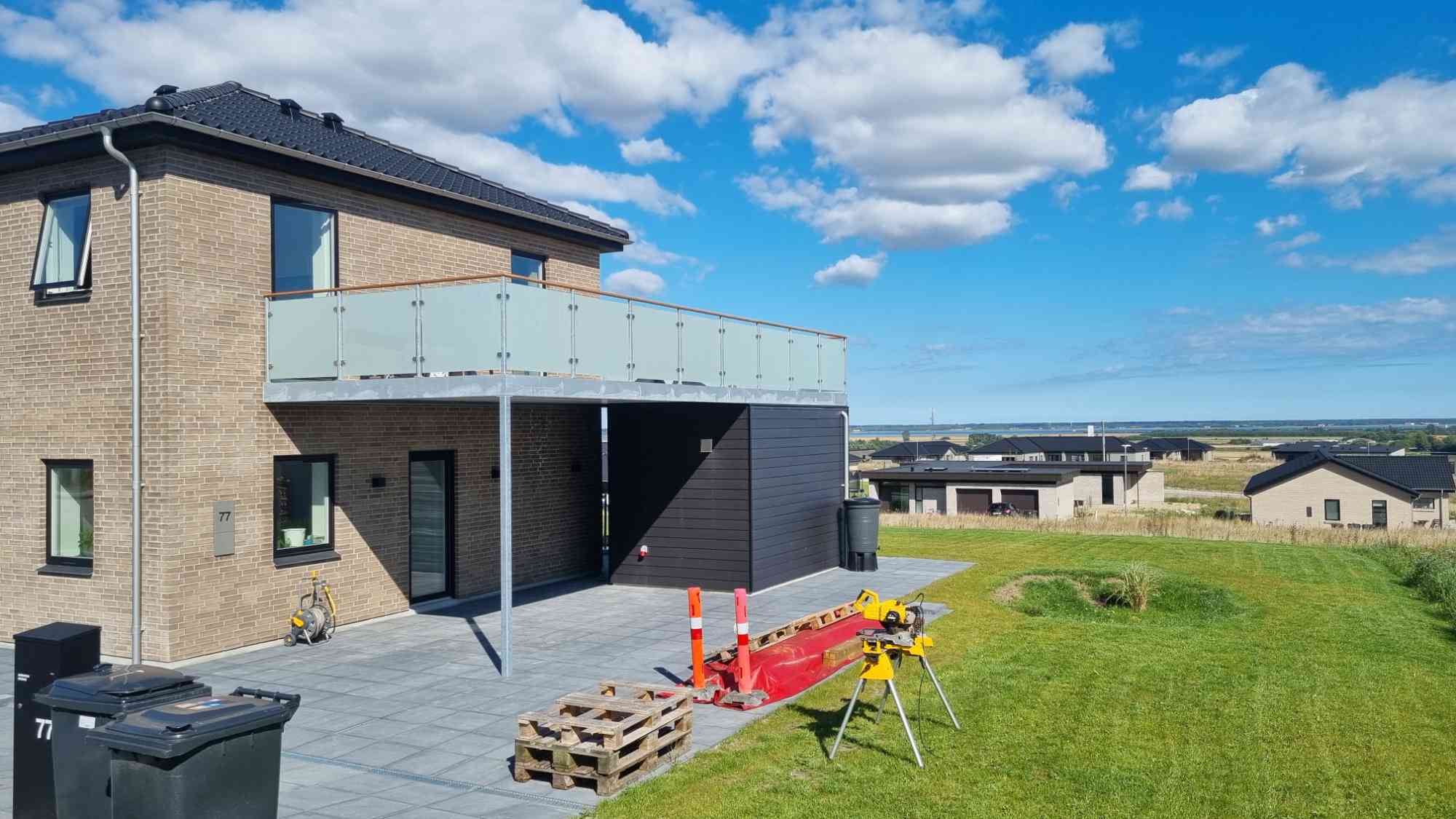 Altan med glasværn - Altaner